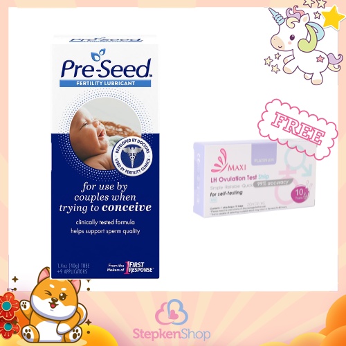 !!!Preseed Sperm-Friendly Lubricant New Packing!!Ovulation Checker 10 ...