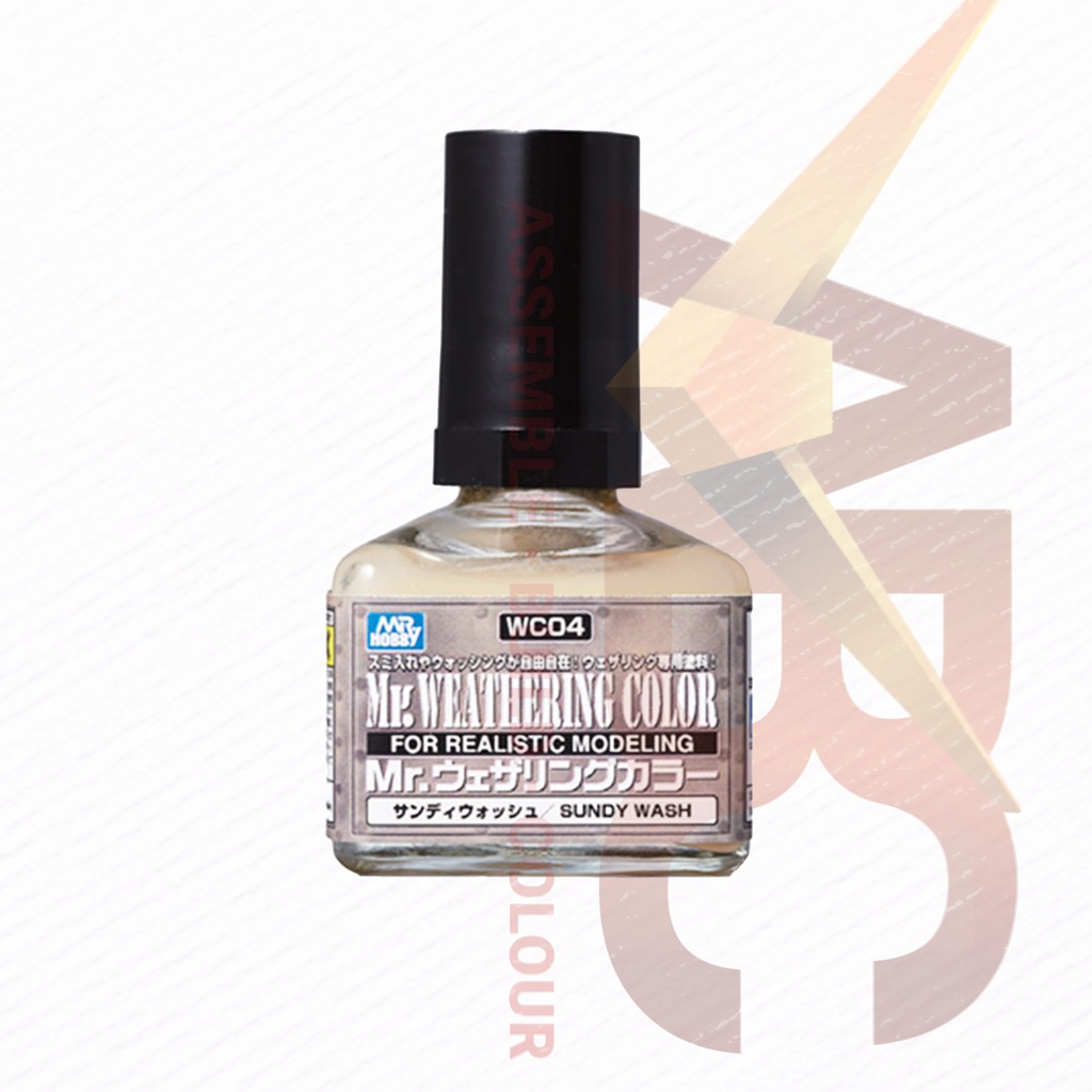 [Mr Hobby] Mr Weathering & Thinner - Panel Line Model Colour Paint ...