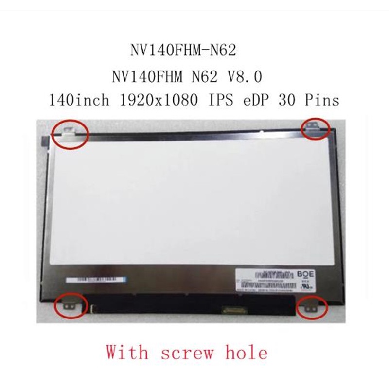 NV140FHM-N62 V8.0 FRU 00NY446 for Asus Zenbook UX430 UX430U NV140FHM N62 LCD LED Screen Display ...
