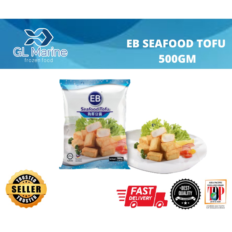 READY STOCK | 海鲜豆腐 EB Seafood Tofu 500gm| 火锅必备 | Shopee Malaysia