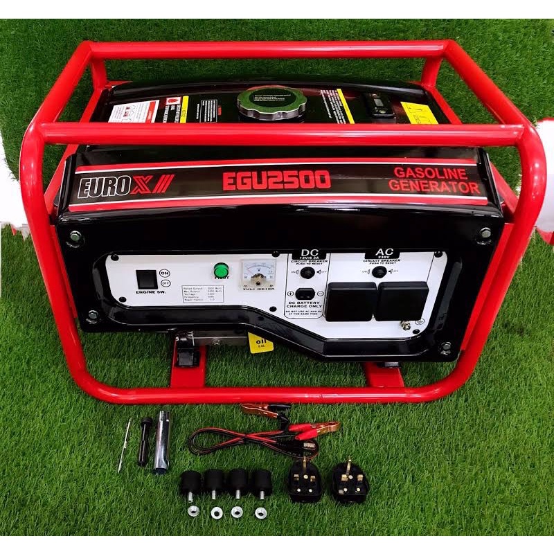 EuroX 2.2KW EGU2500 Gasoline Generator | Shopee Malaysia