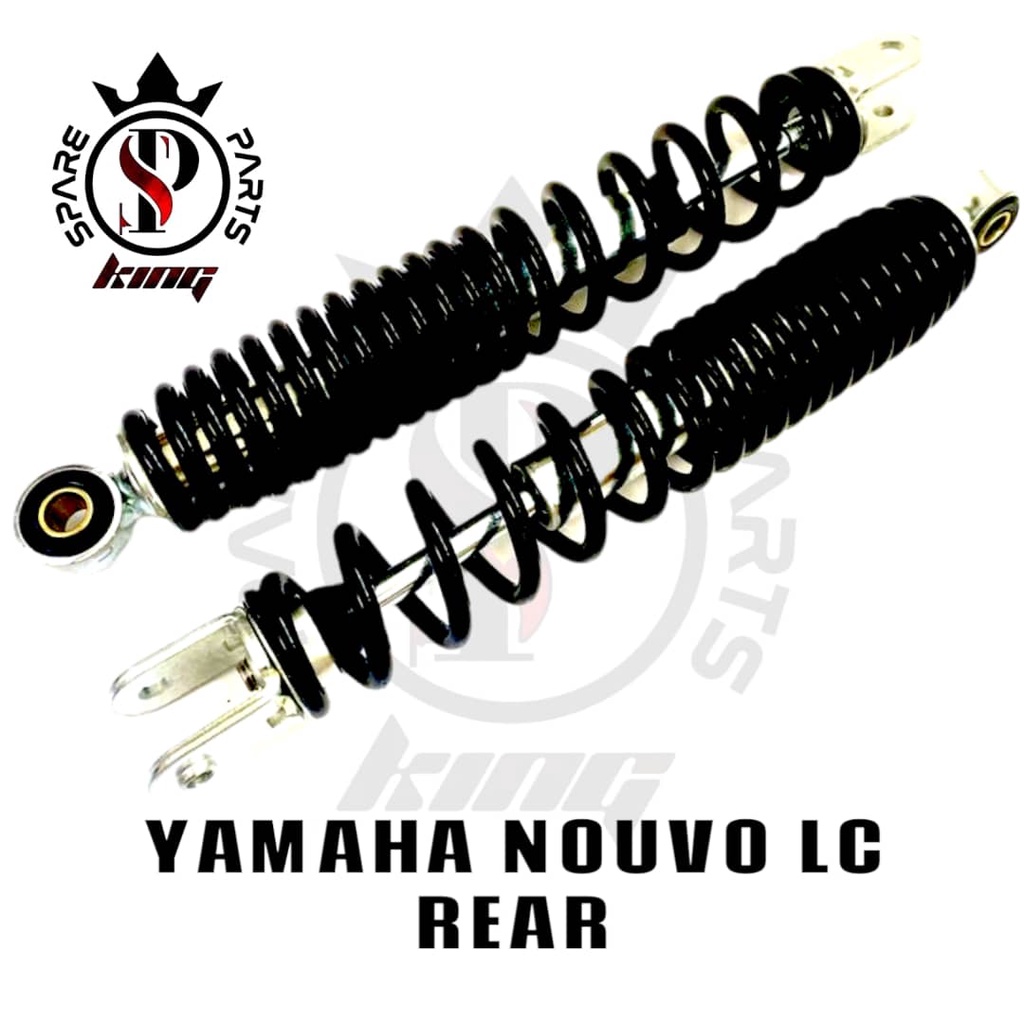YAMAHA SCOOTER NOUVO LC REAR ABSORBER STD (BLACK) NOUVO LC KEJUTAN ...