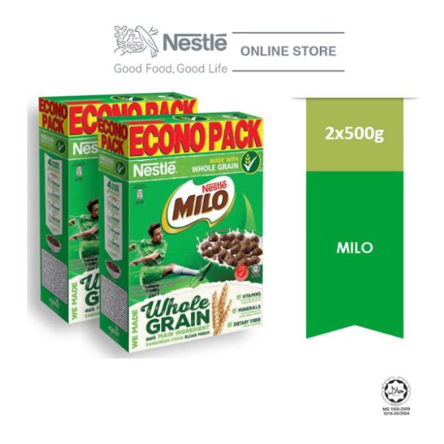 Nestle milo cereal econopack 2 × 500g | Shopee Malaysia
