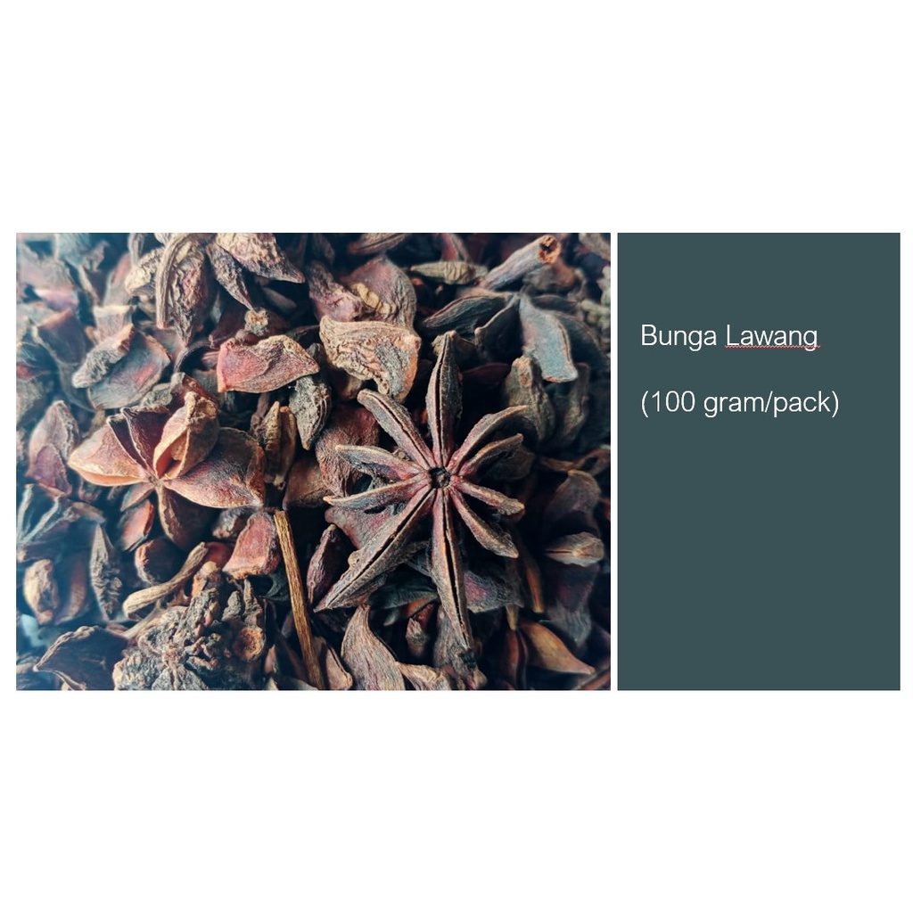 Rempah: Biji Gani, Pelaga, Buah Pala, Bunga Lawang, Halba, Adat Manis ...