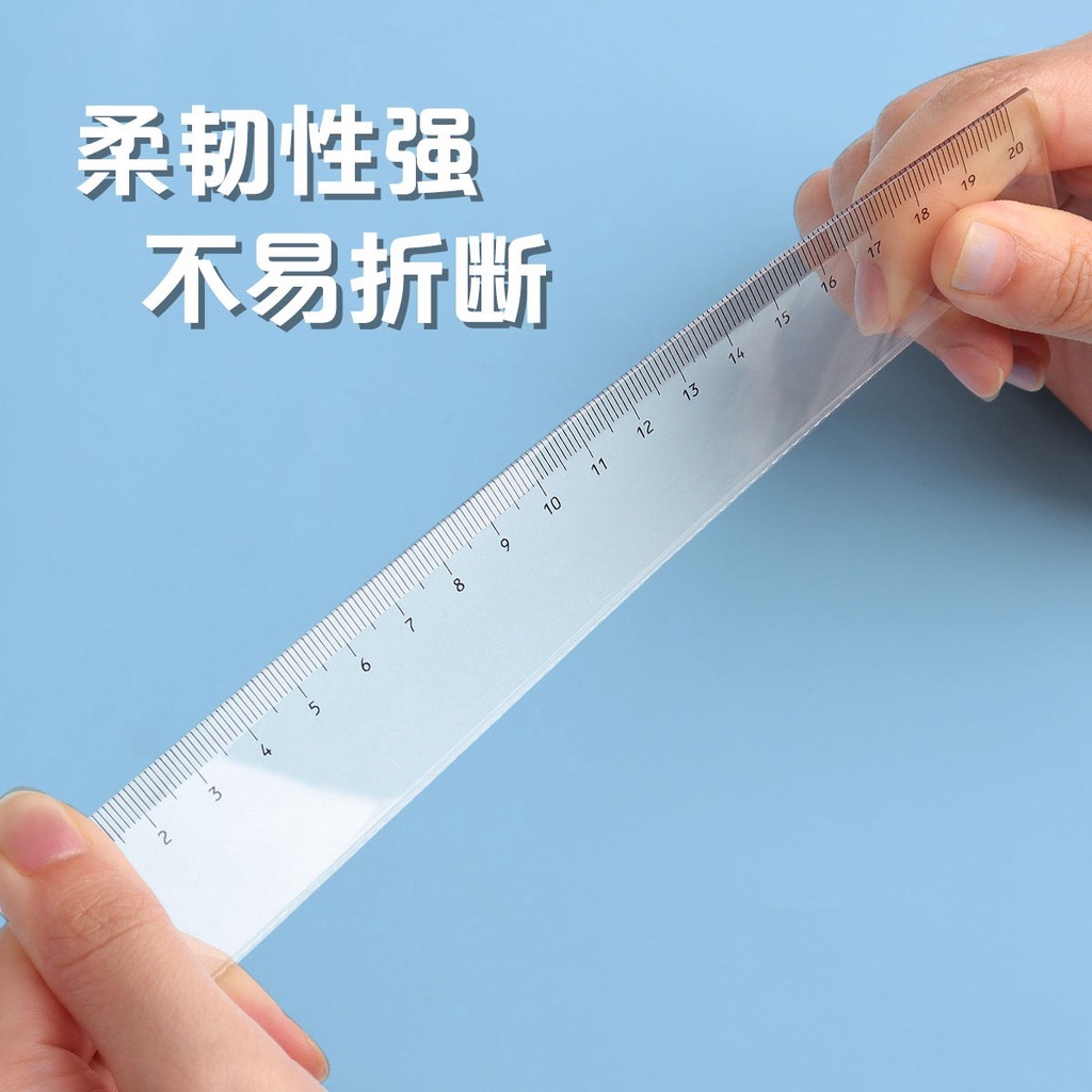 Ruler Pembaris lipat Ruler PREMIUM PLASTIC STRAIGHT RULER BENDABLE SOFT FLEXIBLE PEMBARIS ...