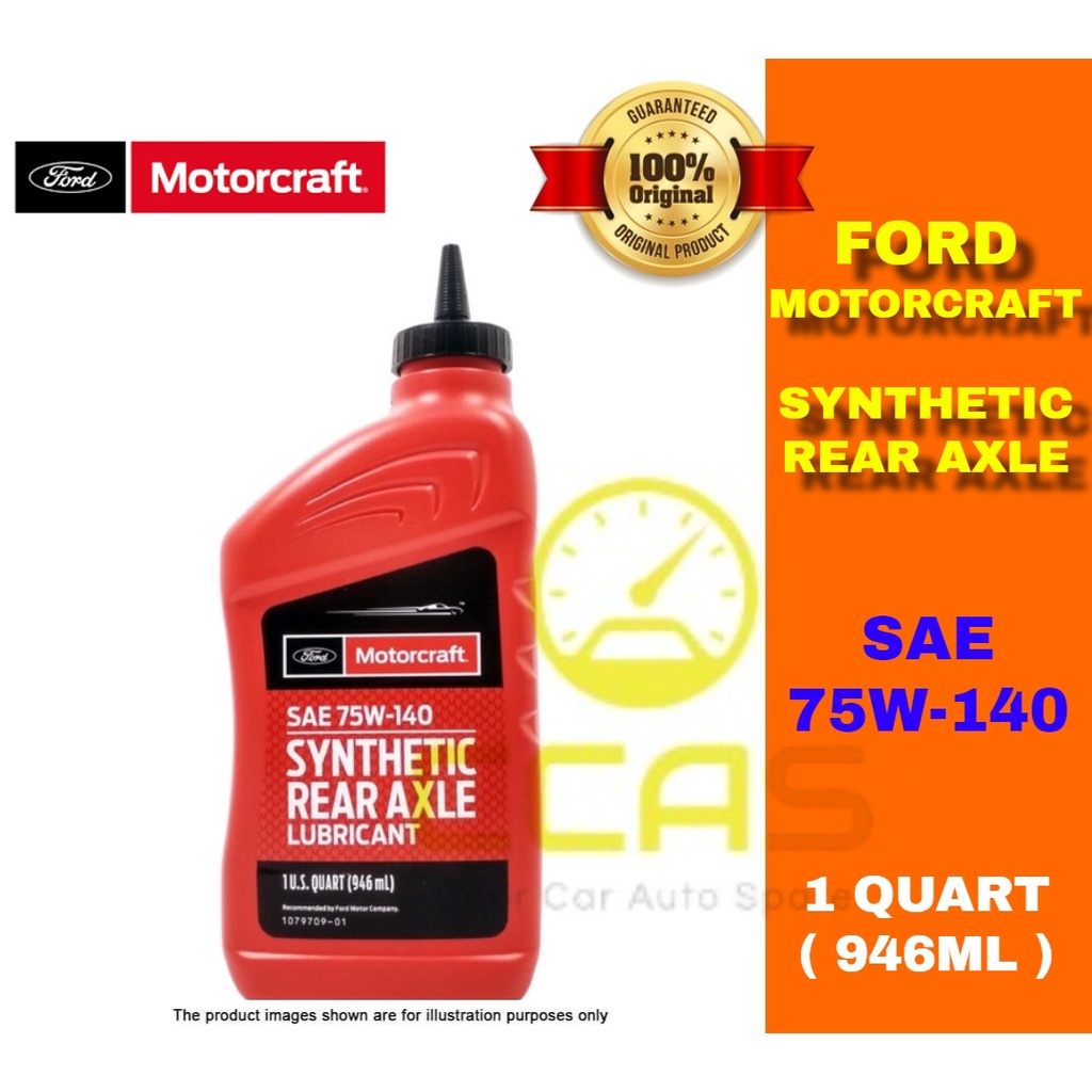 Ford Motorcraft Synthetic Rear Axle 75W140 946ML Ford Ranger T6 T7 ...