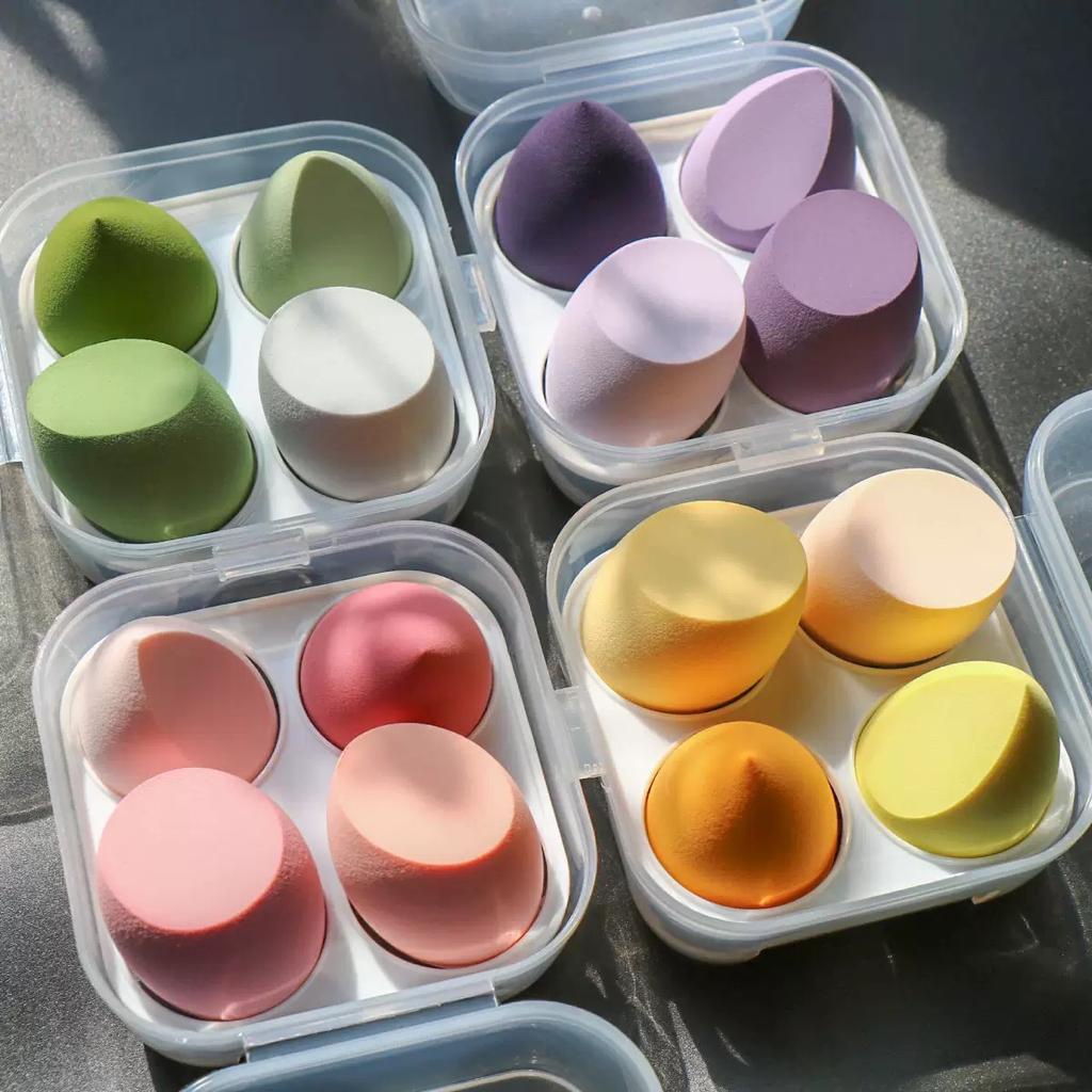 Wet & Dry Use Beauty Sponge / Makeup Puff / Makeup Egg Sponge / Beauty ...