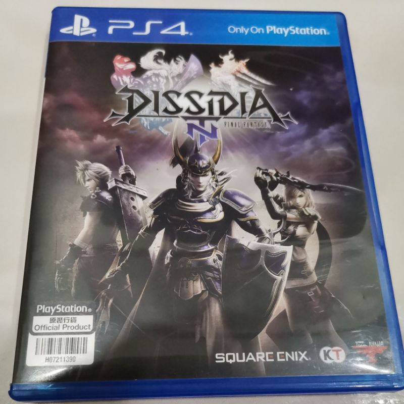 ps4 used game DISSIDIA FINAL FANTASY NT (eng) | Shopee Malaysia