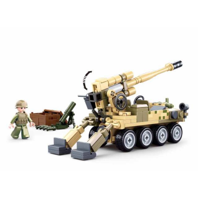 Lego Battle Tank - Battle Tank M38-B0751- Original army Bricks Model ...
