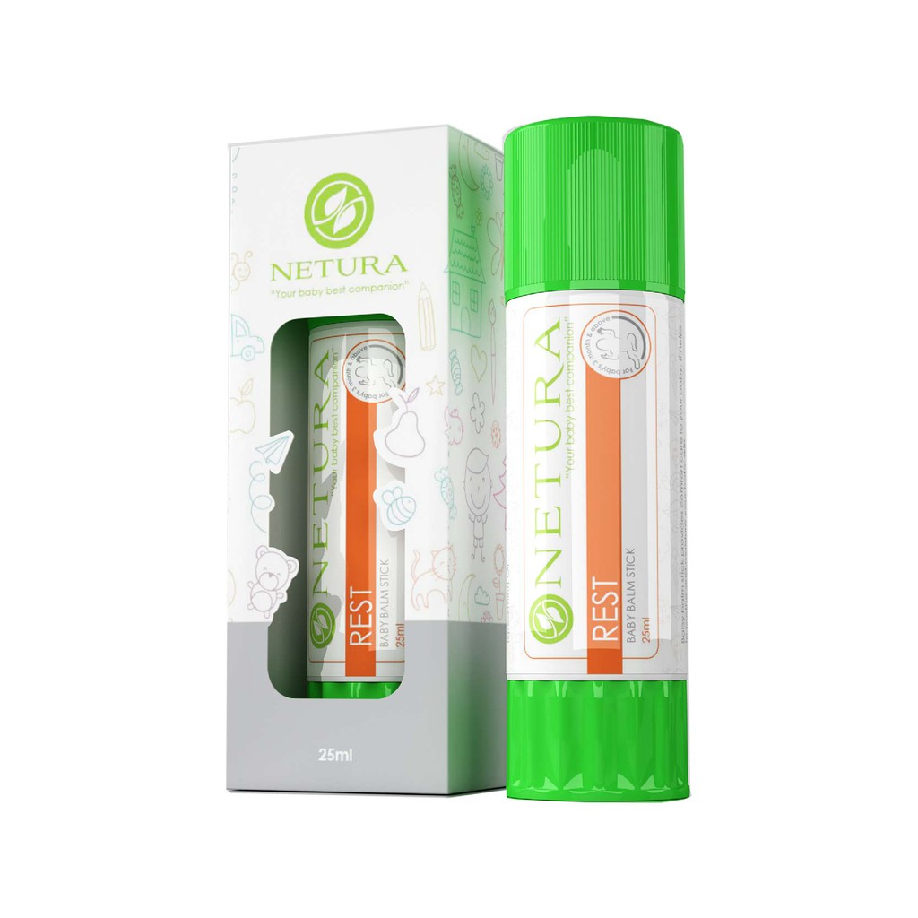 👶 NETURA REST BABY BALM | Promotes better sleep (25gm) | Shopee Malaysia