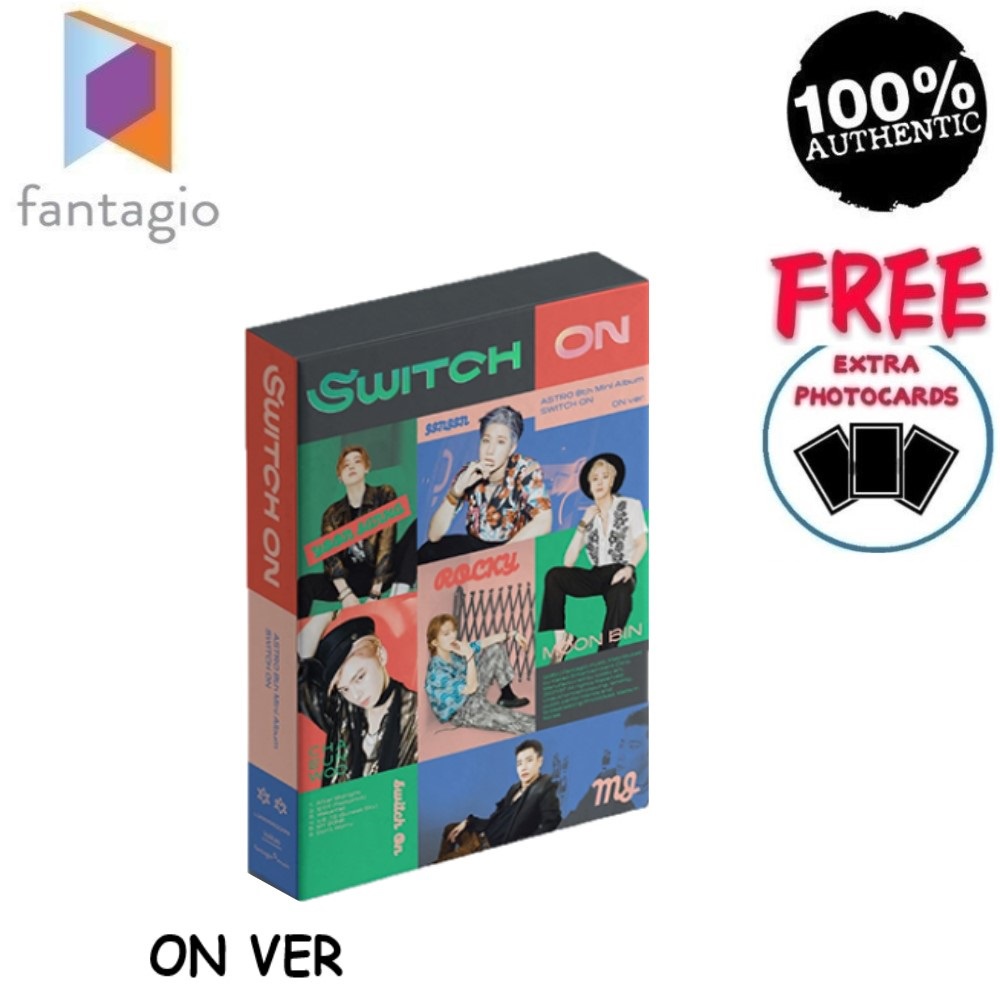 [READY STOCK] ASTRO - 8TH MINI ALBUM - SWITCH ON ( ON VER ) ( CD ...