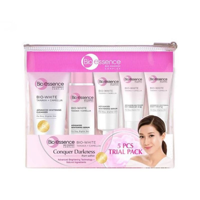 Bio essence Bio-White Advanced Whitening Trial Kit (5pcs) | Shopee Malaysia