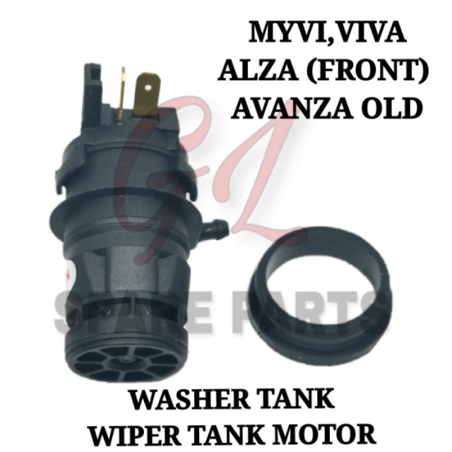 WIPER TANK MOTOR & WASHER TANK MOTOR PERODUA MYVI 2005-2017 VIVA TOYOTA ...