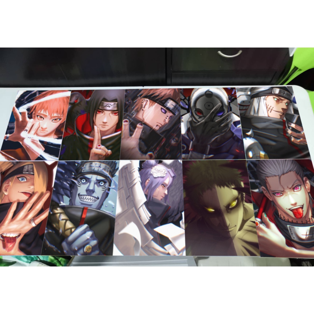 Naruto Shippuden Akatsuki Wall Mural A4 Size | Shopee Malaysia