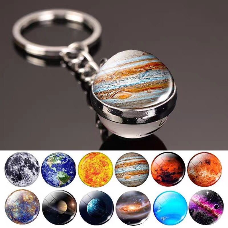 The Solar System Planet Galaxy Key Chain Mercury Venus EarthMars Key ...