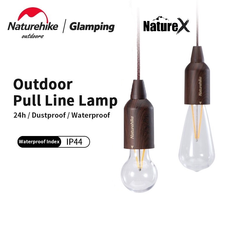 Naturehike Outdoor Pull Line Switch Design Rechargeable LED Bubble Camp ...