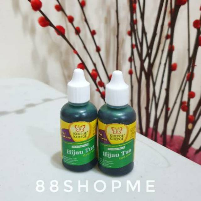 Koepoe Koepoe Coloring Kupu Kupu Brand Food coloring 30ml | Shopee Malaysia