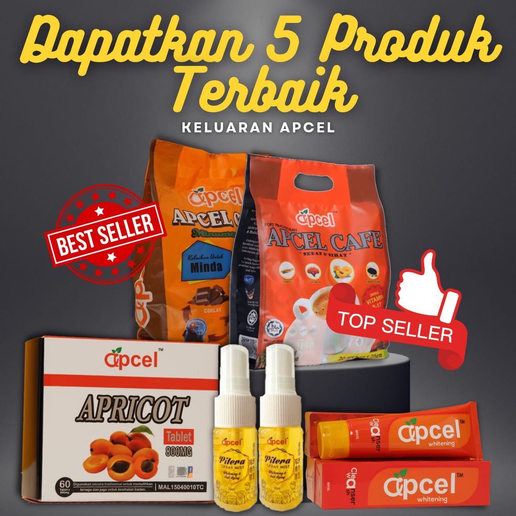 APCEL CAFE ORIGINAL HQ [ 20 SACHET X 25G ] COFFEE/ KOPI / MINUMAN ...