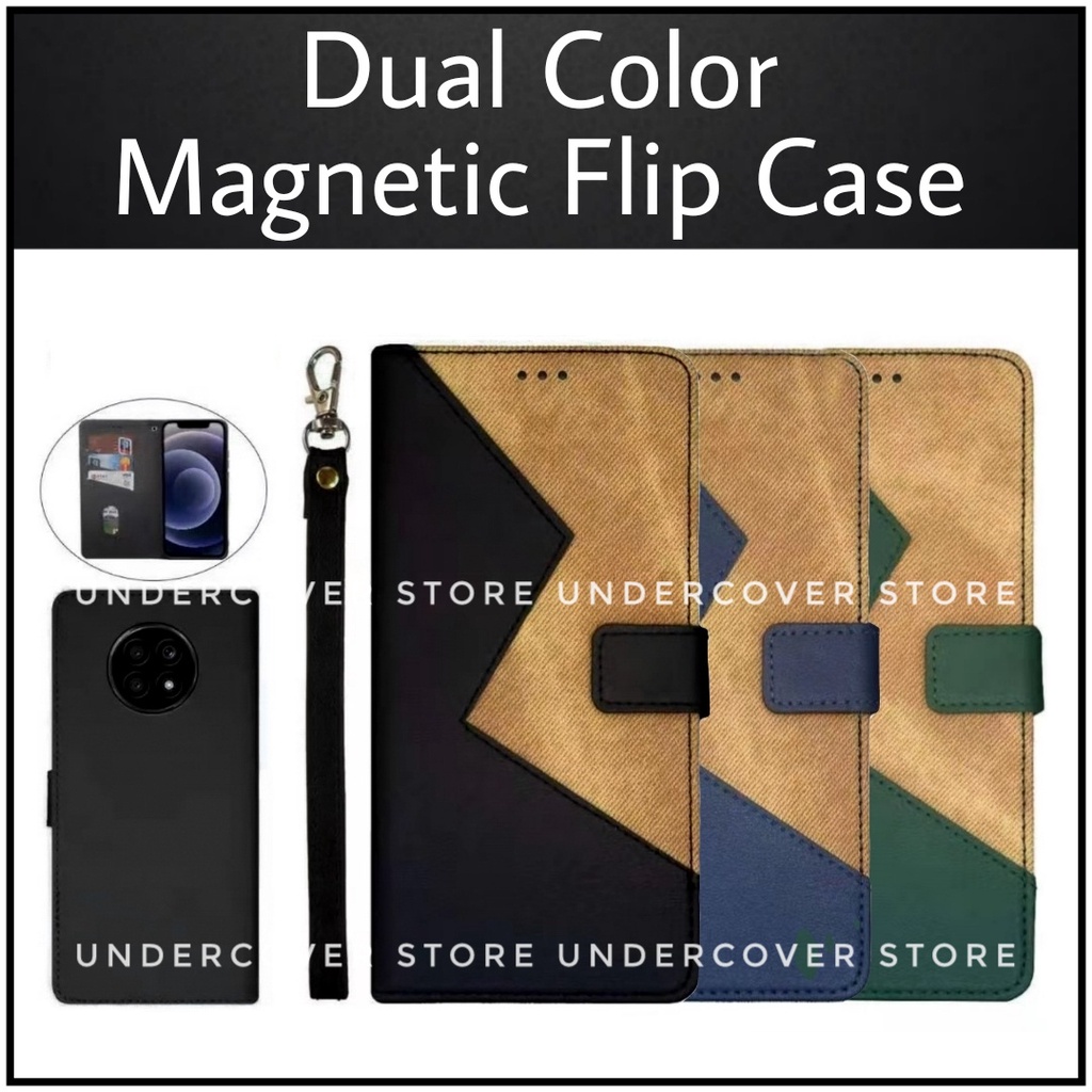 Sam Sung Galaxy A02/A02s/A03s/A22/A32 4G 5G Wallet Card Slot Dual Color ...