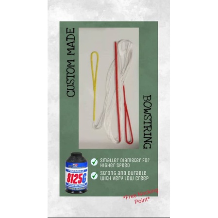 Dyneema 8125g & Spectra 652 Custom Made Bow String (Trad) | Shopee Malaysia