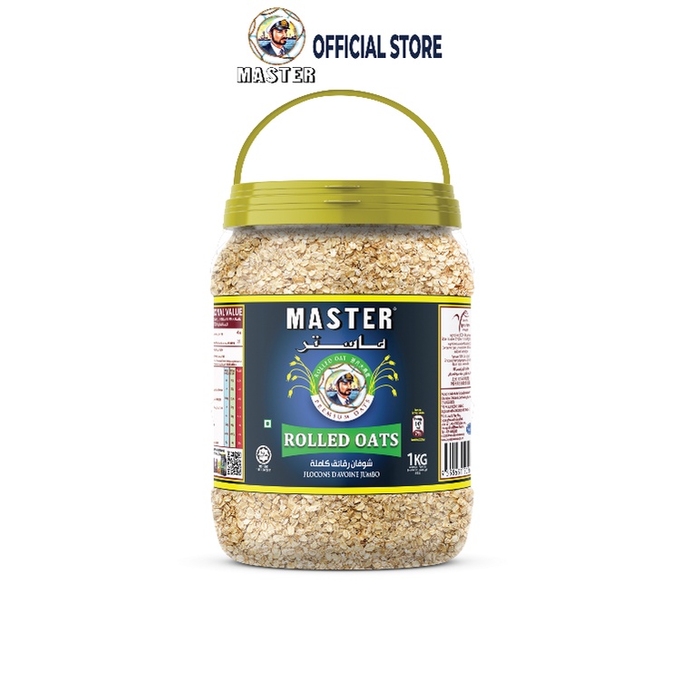 Master Rolled Oat - 1kg PET Bottle (Exp: 09/2025) | Shopee Malaysia