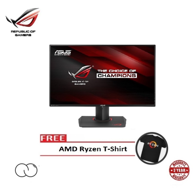 ASUS ROG Swift 27" (PG27AQ) 4K UHD Gaming Monitor | Shopee Malaysia