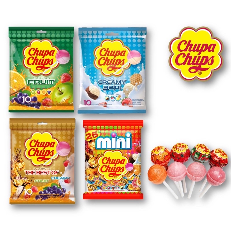 Chupa Chups 11gx10pcs /Mini Chupa Chups Lollipop 6gx25pcs | Shopee Malaysia