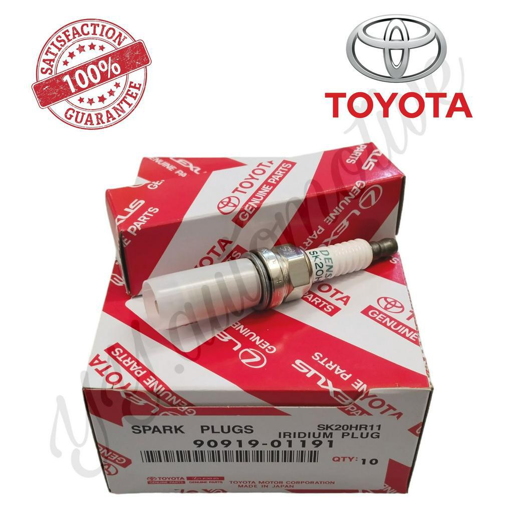 90919-01191 TOYOTA IRIDIUM PLUG INNOVA FORTUNER HIACE SK20HR11 SPARK ...