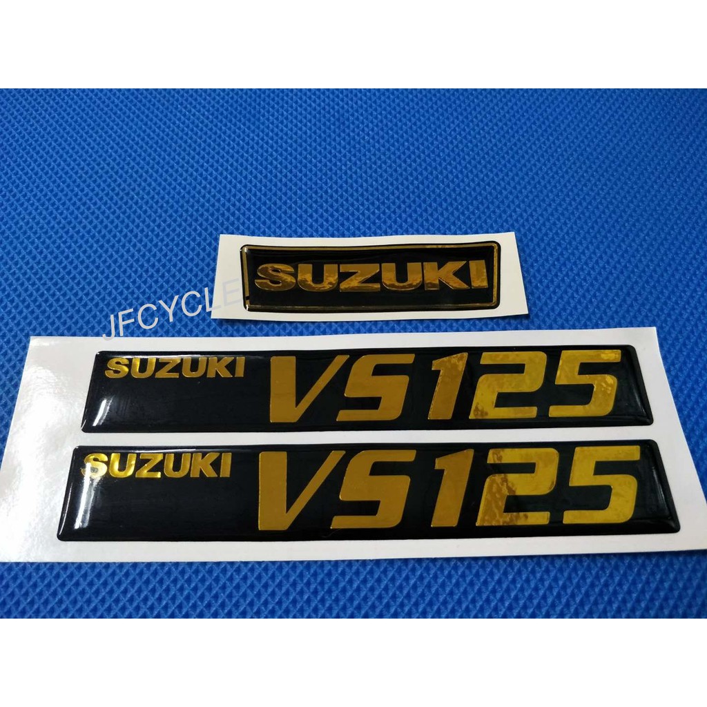 SUZUKI VS125 Sticker Timbul / Epoxy | Shopee Malaysia