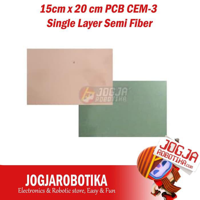 15cm x 20 cm PCB CEM-3 Single Layer Semi Fiber | Shopee Malaysia