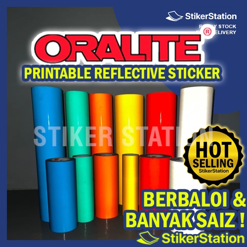REFLECTIVE STICKER - ORALITE 5200 Sticker Pantulan Cahaya Sticker ...