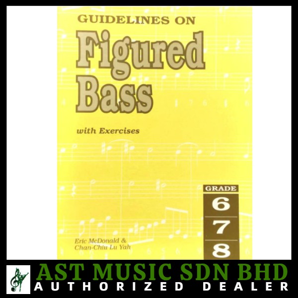 Guidelines On Figured Bass Grade 6-8 with Exercise Music Book | Shopee ...