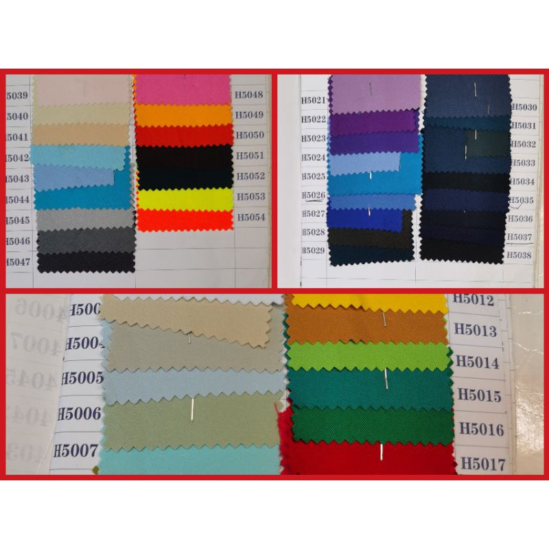 58"/60" Dyed Polysoft (Kain Polyester Lembut) - 1 meter (Part b ...