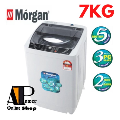 Morgan / Midea / Pensonic 7kg Fully Auto Top Loading Washing Machine ...
