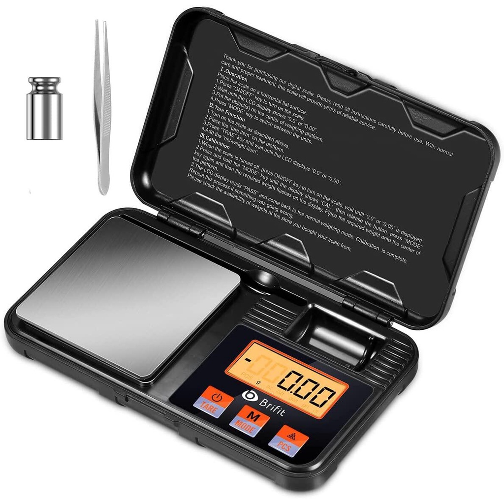 Mini 50 (200gx0.01g) Digital Jewellery Pocket Scale / Penimbang digital ...