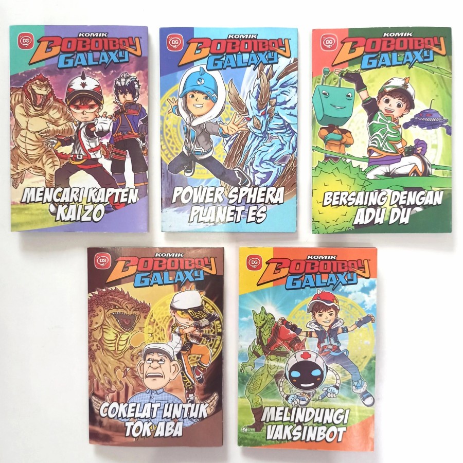 Wholesale Children's STORY BOOKS - BOBOIBOY GALAXY FULLCOLOR STORY ...