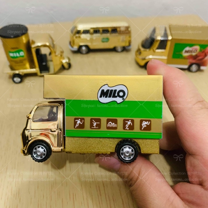 [ReadyStock]Singapore Nestle Milo Series Gold Color Lorry Car Limited ...