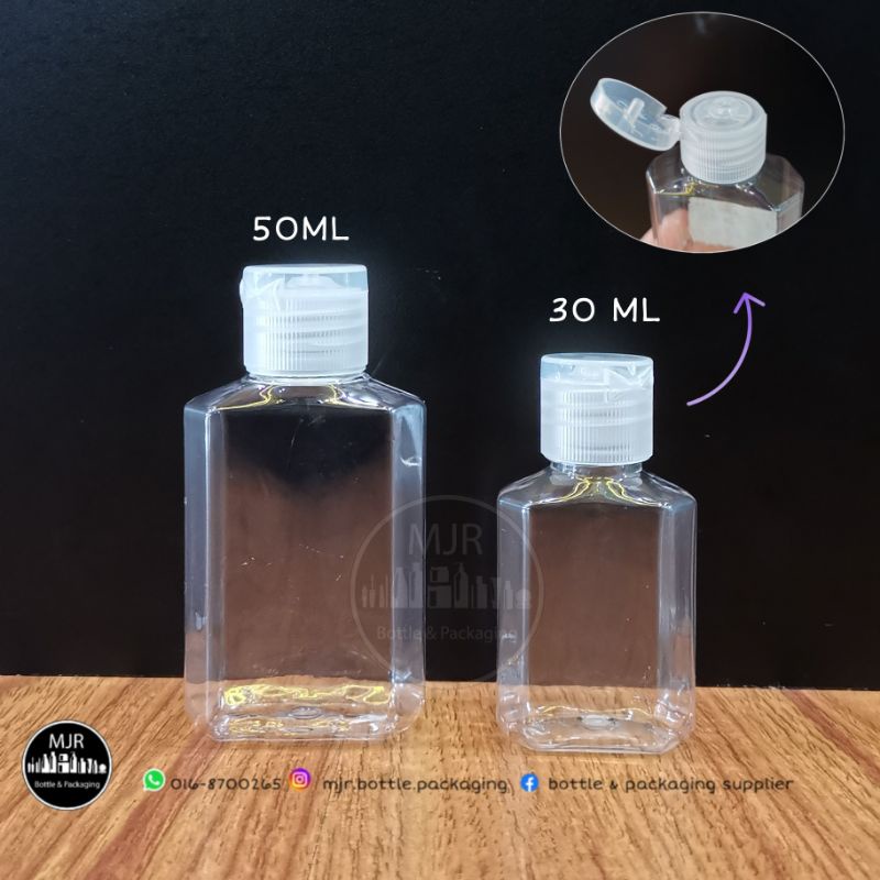 LELONG BOTOL FLIPCAP/ BOTOL HAND SANITIZER / BOTOL TRIAL PRODUK / BOTOL ...