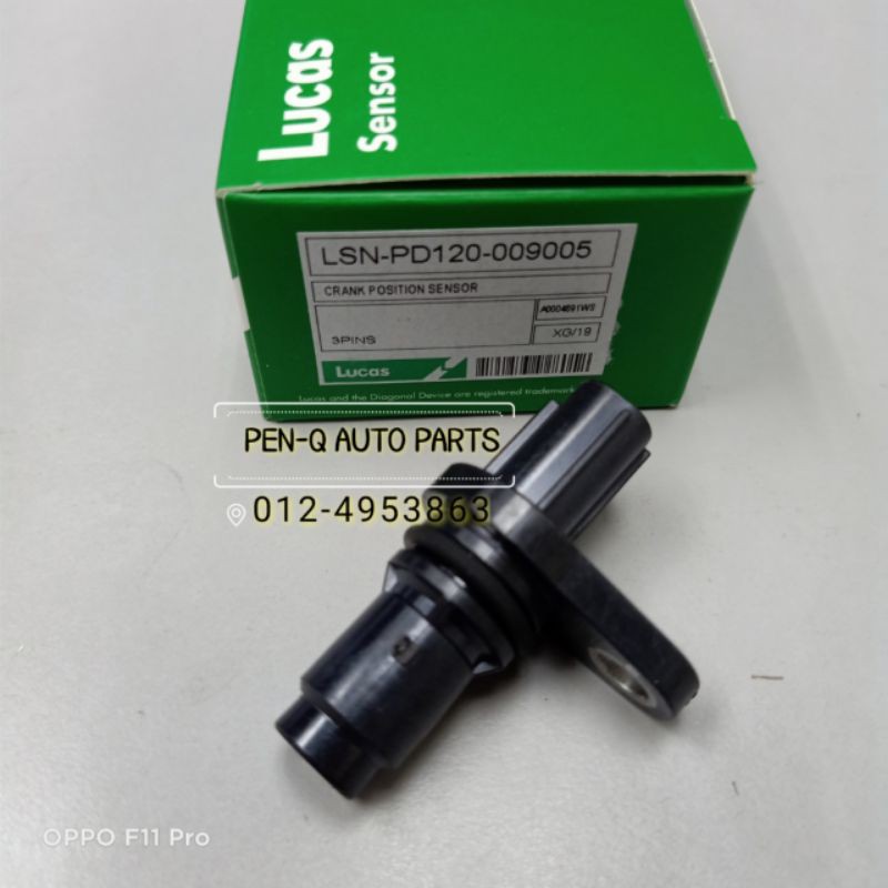 PERODUA AXIA D7A 3 PIN CRANK SHAFT SENSOR (LUCAS) | Shopee Malaysia