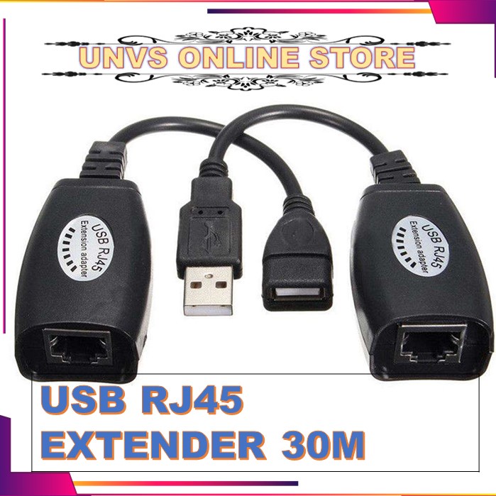 Usb UTP Extender Adaptor/Usb joint Support max 30 Meter | Shopee Malaysia