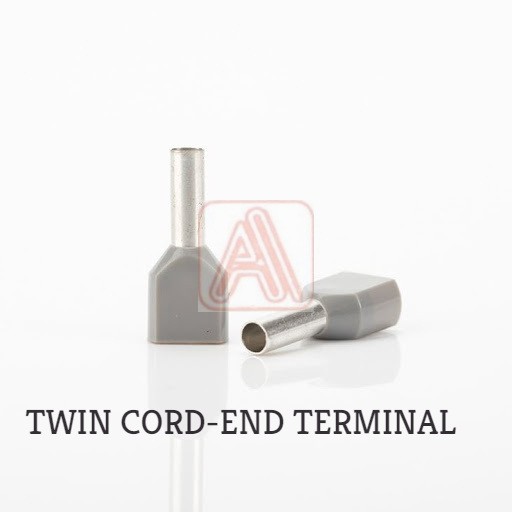 Taiwan Twin Cord-End Terminal / ferrules (100pcs) | Shopee Malaysia