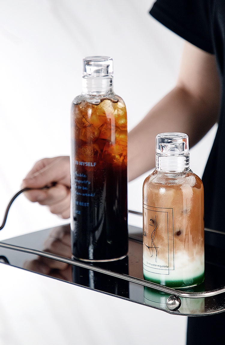 BINCOO Cold Extraction Coffee Cup Glass Water Bottle Homemade Ice Latte ...