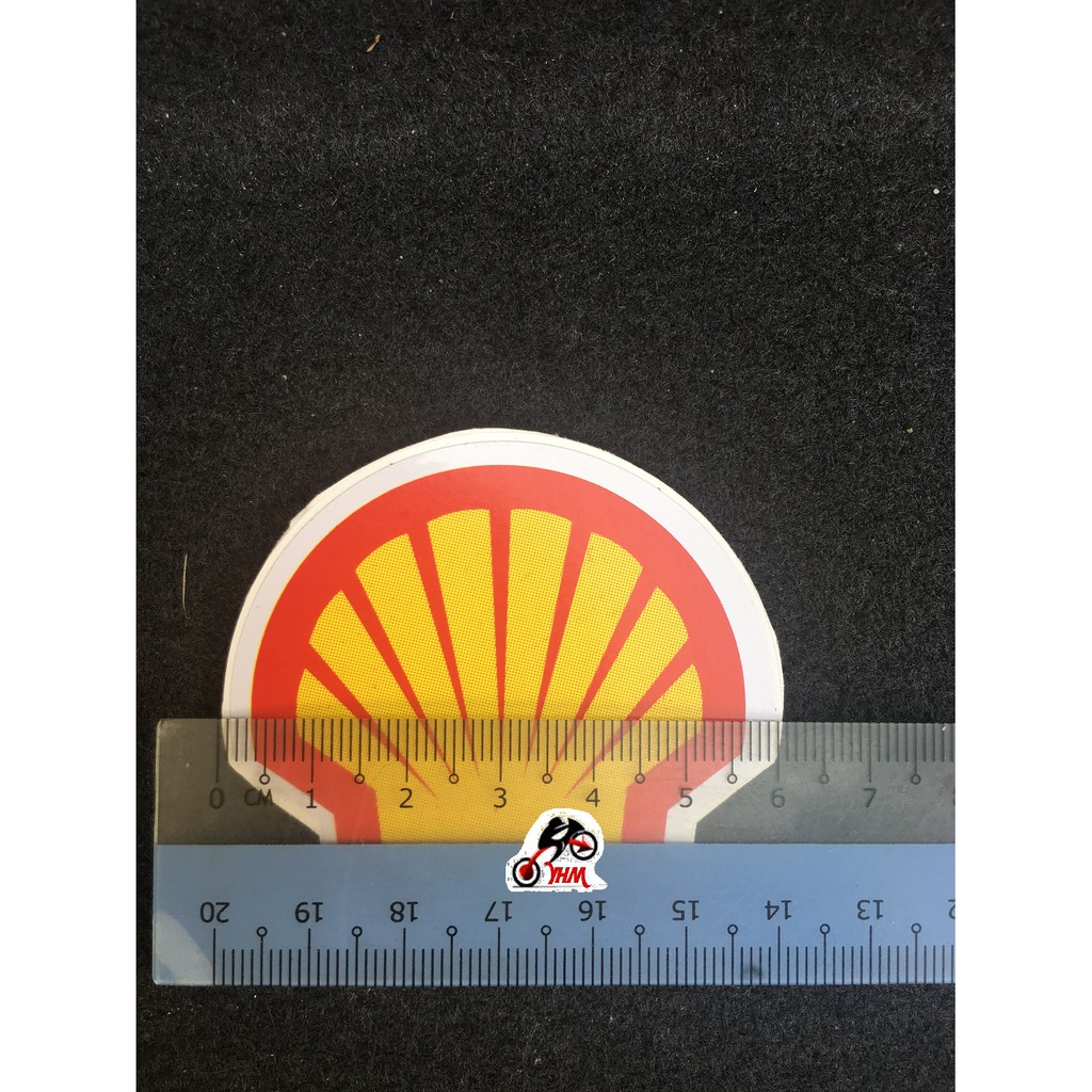 STICKER LOGO SHELL 5cm (2pcs/set) | Shopee Malaysia