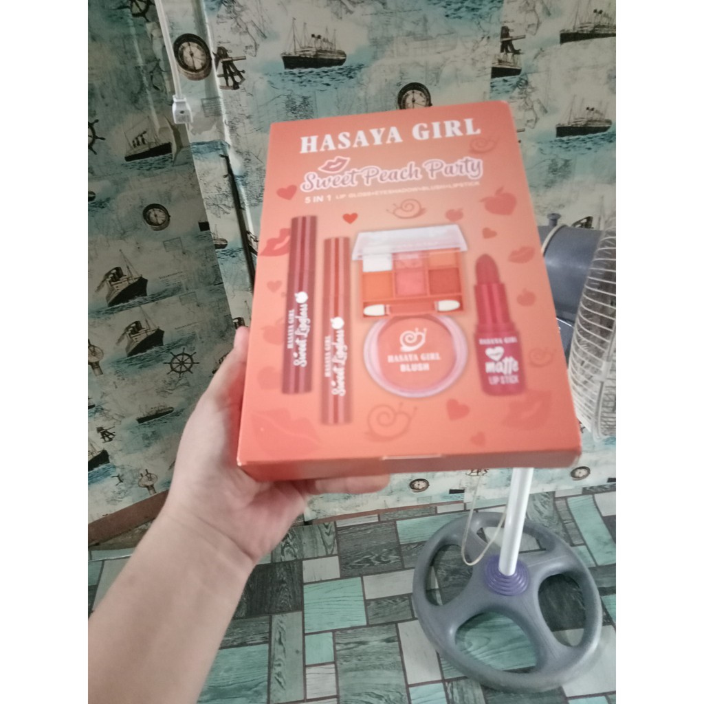 Hasaya girl Sweet Peach Party 5 in 1 Set. | Shopee Malaysia