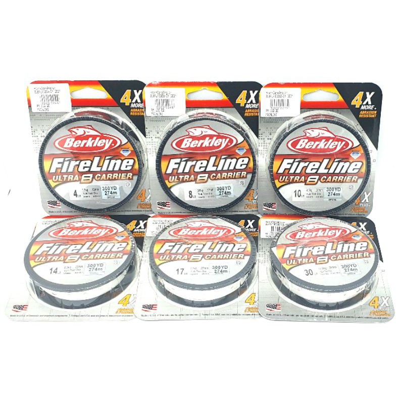 BERKLEY FIRELINE ULTRA 8 CARRIER 300YD (274M) | Shopee Malaysia