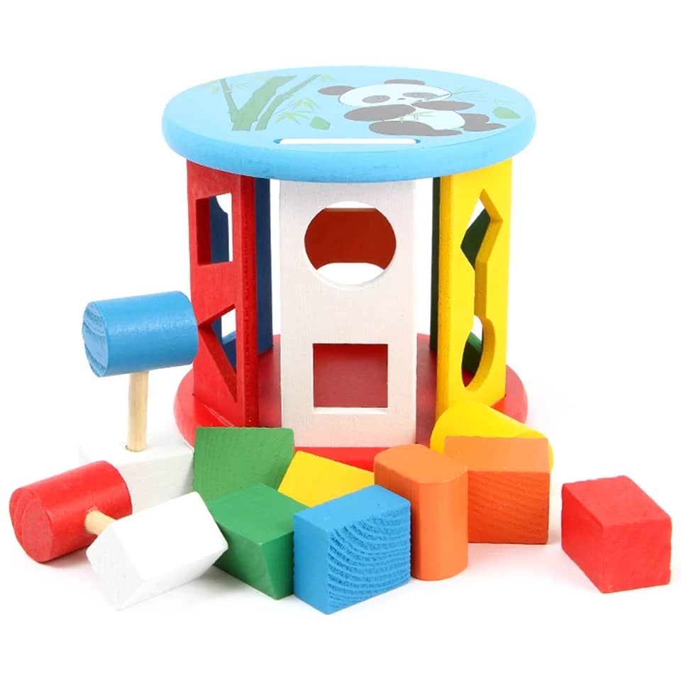 Shape Sorter Matching Pairing Wheel Fine Motor Skill Training Early ...