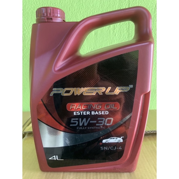 FREE MILO 200g POWER UP 5w-30 SN/CJ-4 RACING OIL FULLY SYNTHETIC 4L | Shopee Malaysia