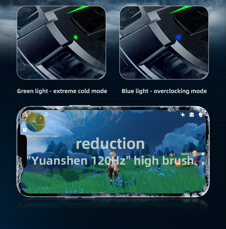 Plextone EX1 Pro Mobile Phone USB Cooling Turbo Fan Magnetic & Clip Fan ...