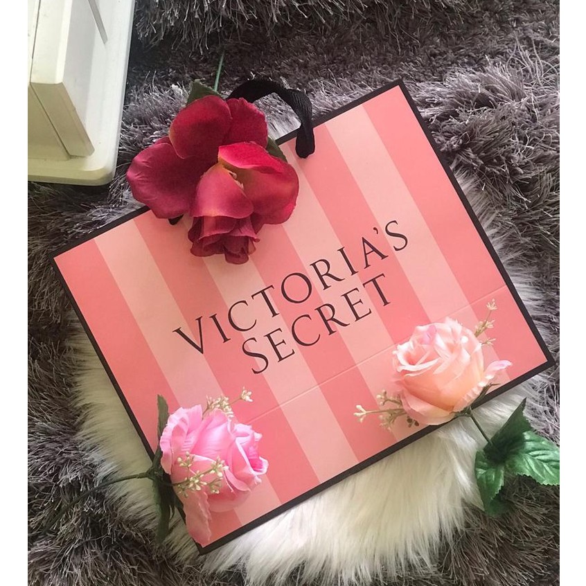 💯 Victoria Secret Paper Bag Medium Size | Shopee Malaysia
