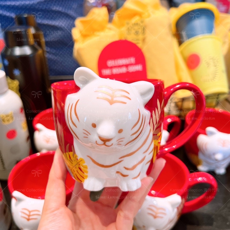 [ReadyStock]Starbucks Chinese New Year Tiger 2022 Collection Ceramic ...